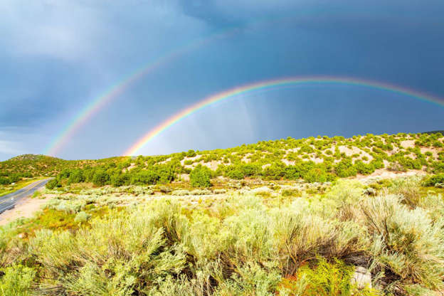 Spectacular rainbow displays in America | Sam's Alfresco Coffee
